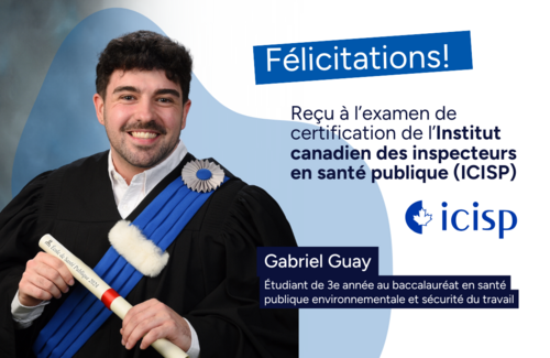 Gabriel Guay obtient le titre d'inspecteur certifié de l’Institut ...